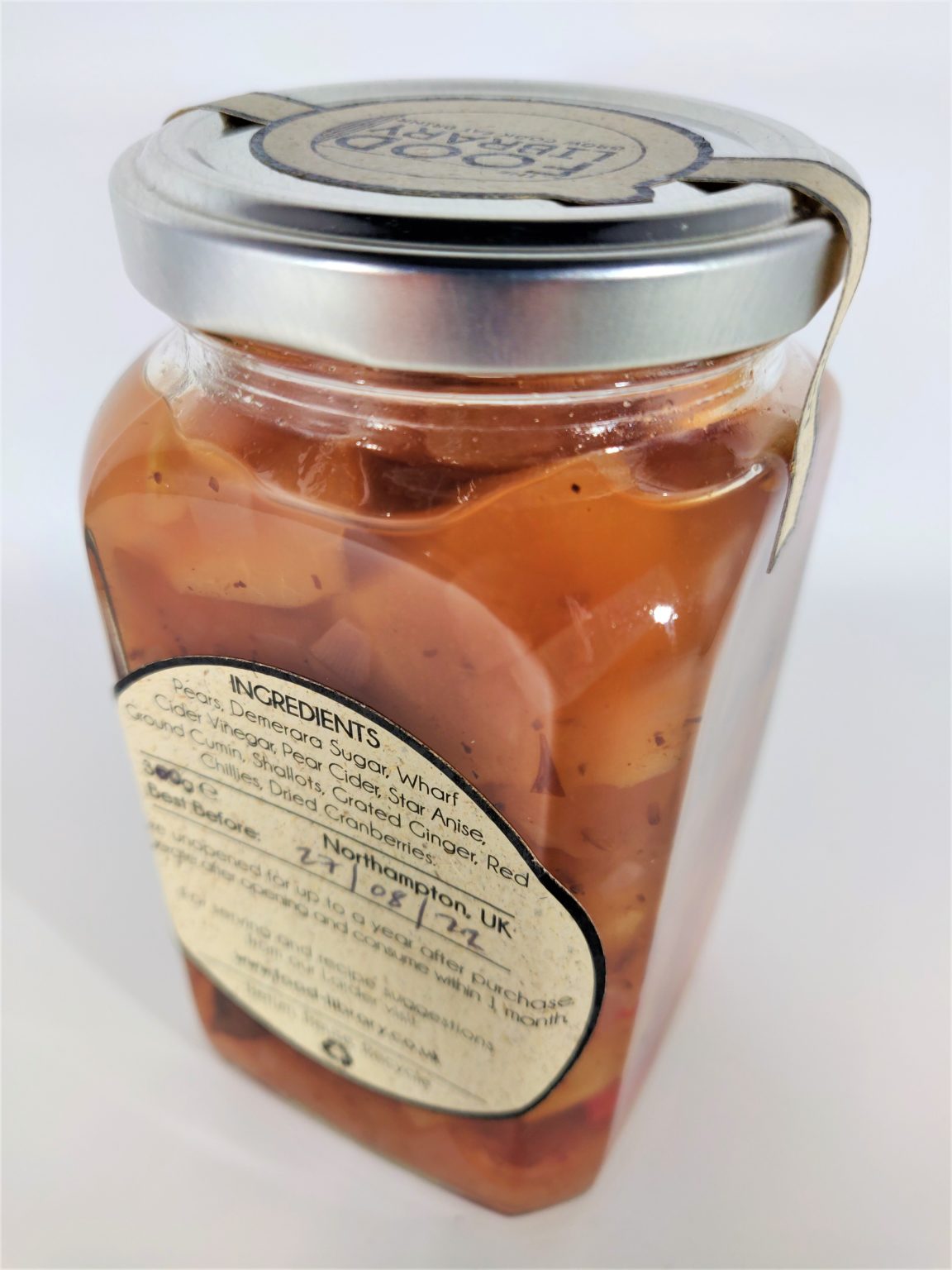 Spiced Pear Relish – The Food Library